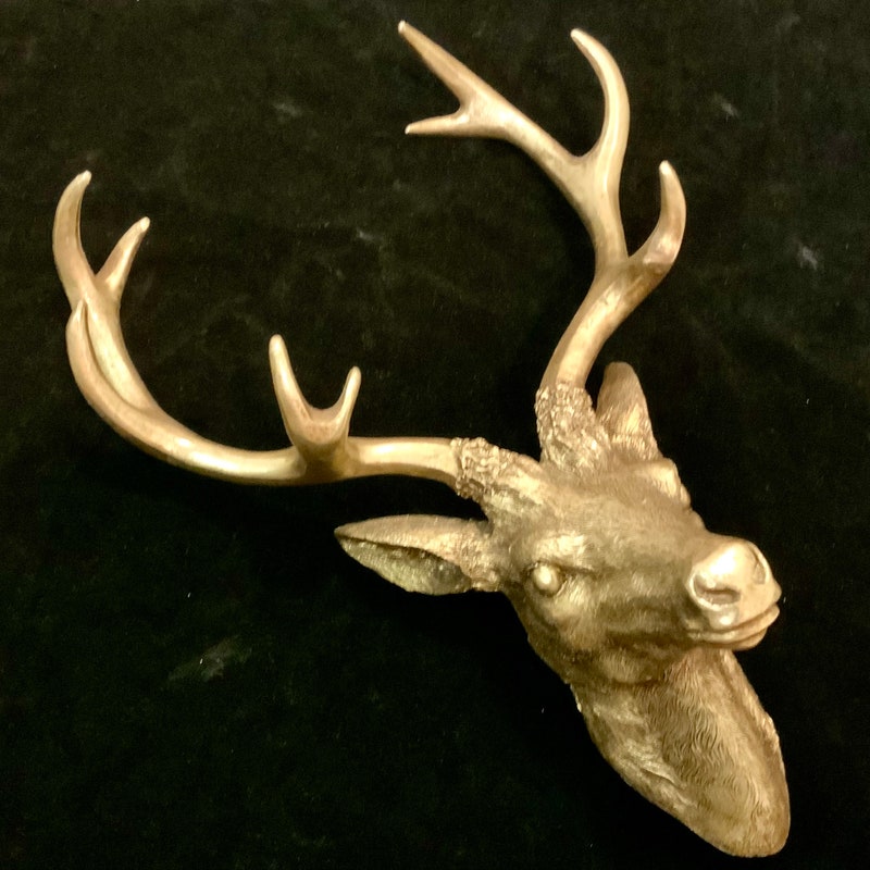 Deer Head Wall Mount - Etsy
