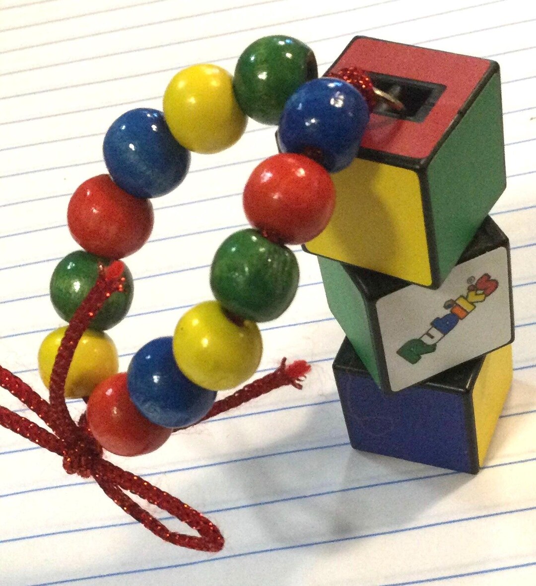 Rubik’s Cube Toy Ornament/christmas Ornament/puzzle Game/brain Teaser ...