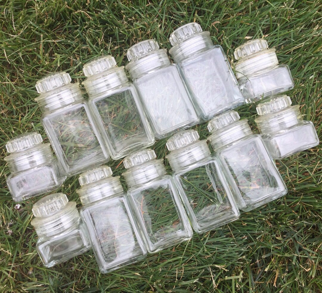 Glass Jar-bottle/labware? Apothecary? Herb? Medicine?/clear Storage ...