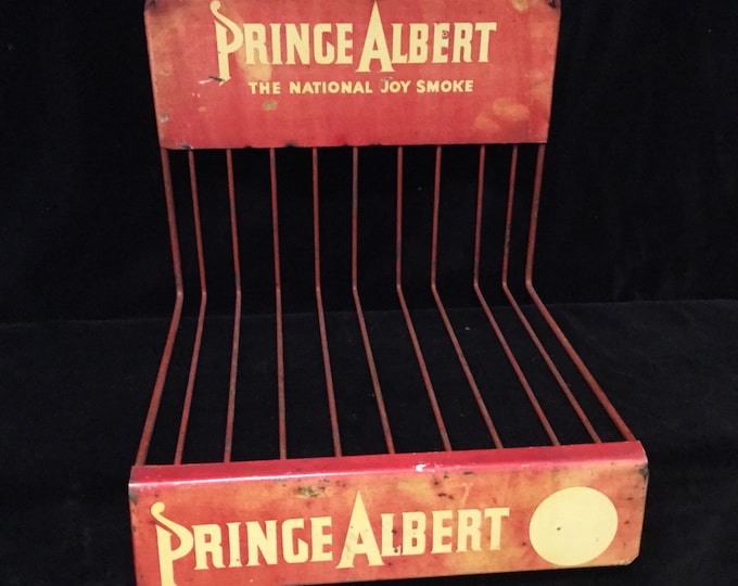 LOOK! Rare Old Time Newspaper Stand RACK Metal General Store Display ...
