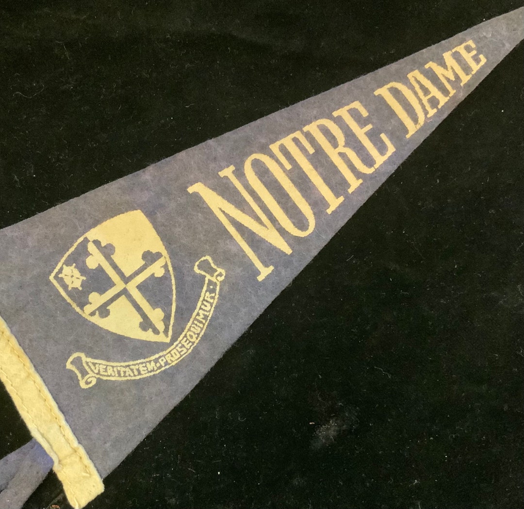 Vintage College Pennant Souvenir/notre Dame of Maryland University ...