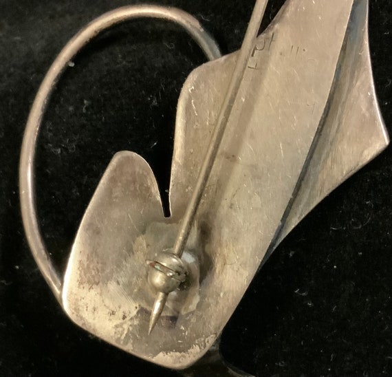 Sterling Silver Cat Pin/Phyllis Sterling/Signed Phyll… - Gem