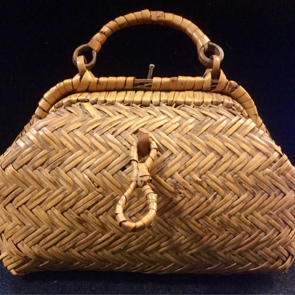 Woven Basket Purse - Etsy