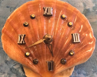 Seashell Clock - Etsy