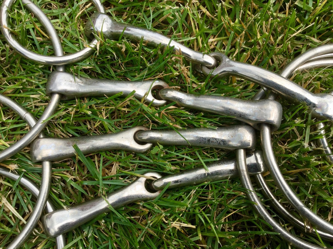 Horse Bit/equestrian Snaffle Bit/stainless Steel Bridle/metal Horse ...