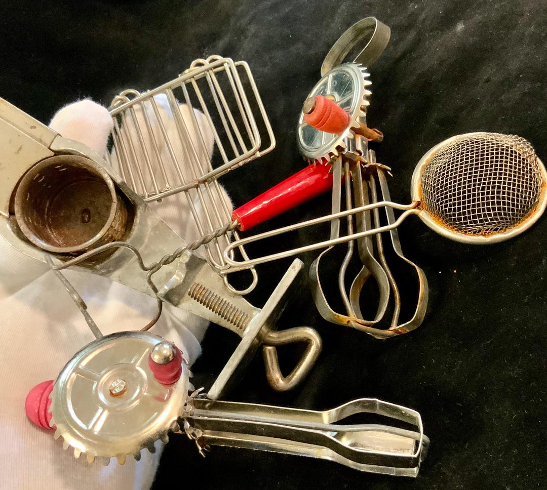 Toy Cookware Set/kitchen Utensil/meat Grinder-egg Beater-wire Potato ...