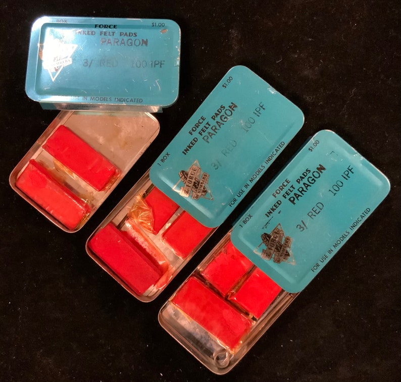 Bates Numbering Machine/letter Press Date Stamp Block/rubber - Etsy