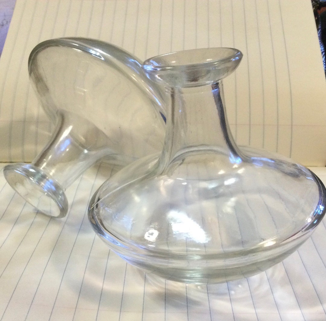 Glass Decanter Set/nautical Ship Barware/lab Ware-apothecary Bottle ...