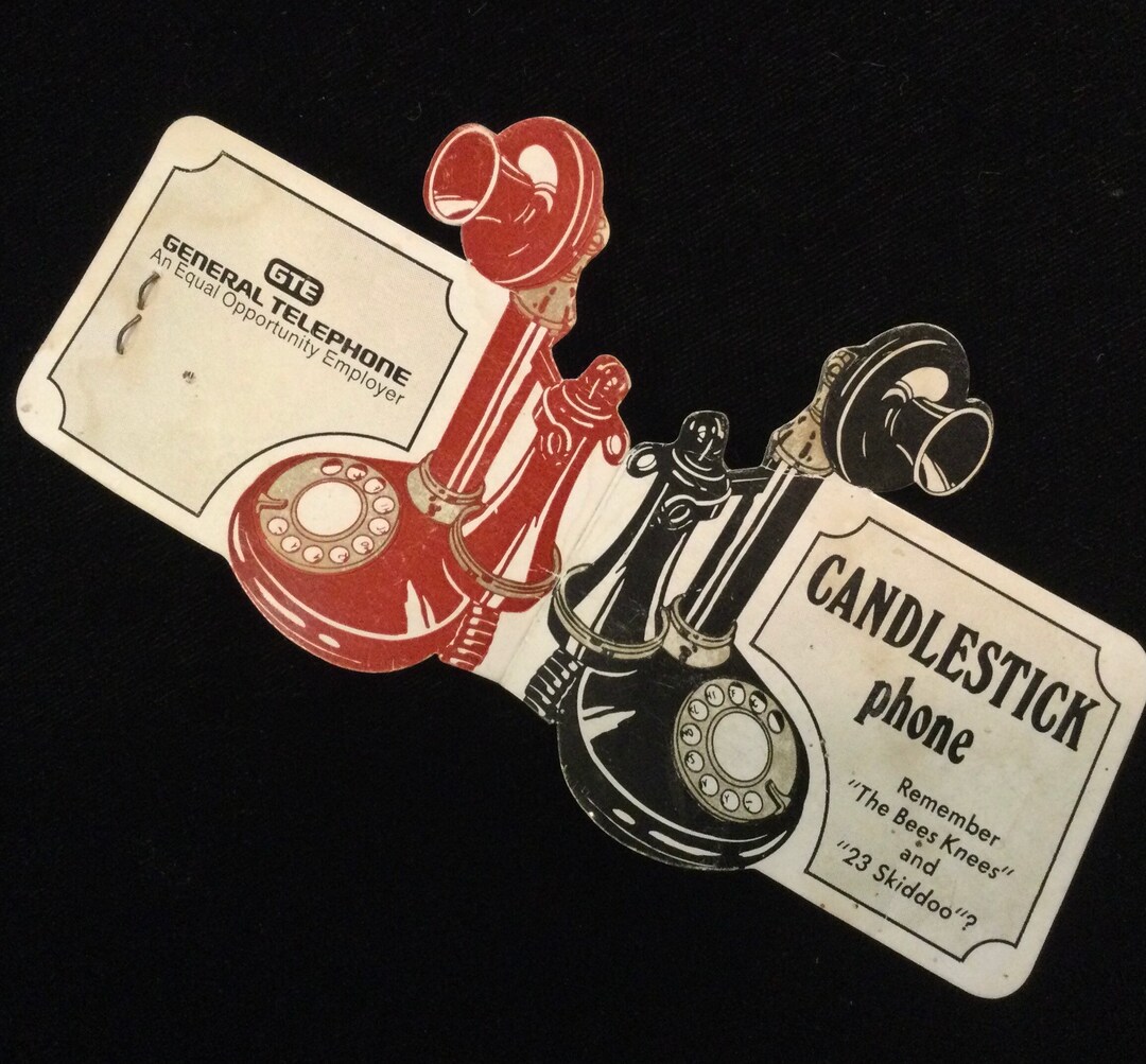 Advertising Ephemera Sewing Kit Souvenir/gte General Telephone Ad ...