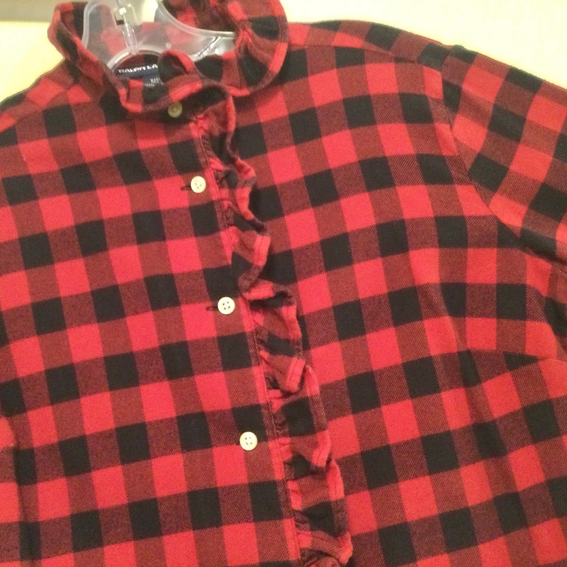 Red Buffalo Check - Etsy