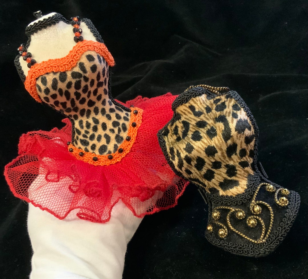 Christmas Ornaments Set/ballet/ballerina Dancer Mannequin/leopard ...