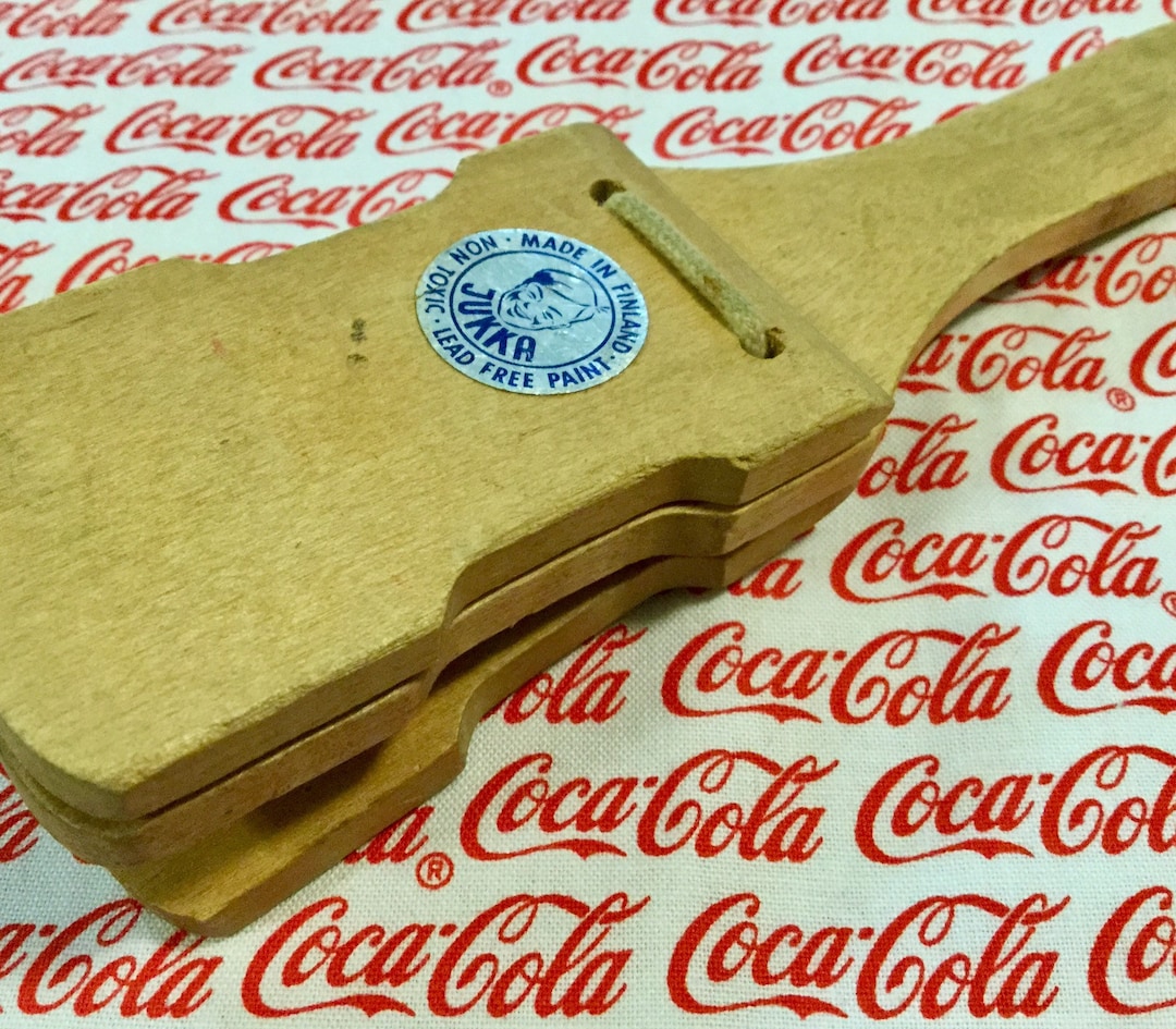 1960 Wood Music Toy/percussion Instrument/noisemaker-clapper-rattle ...