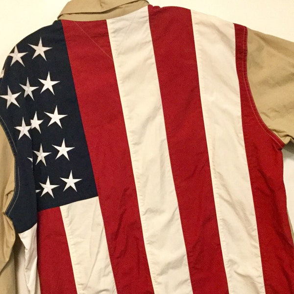 Patriotic Button up Shirt - Etsy