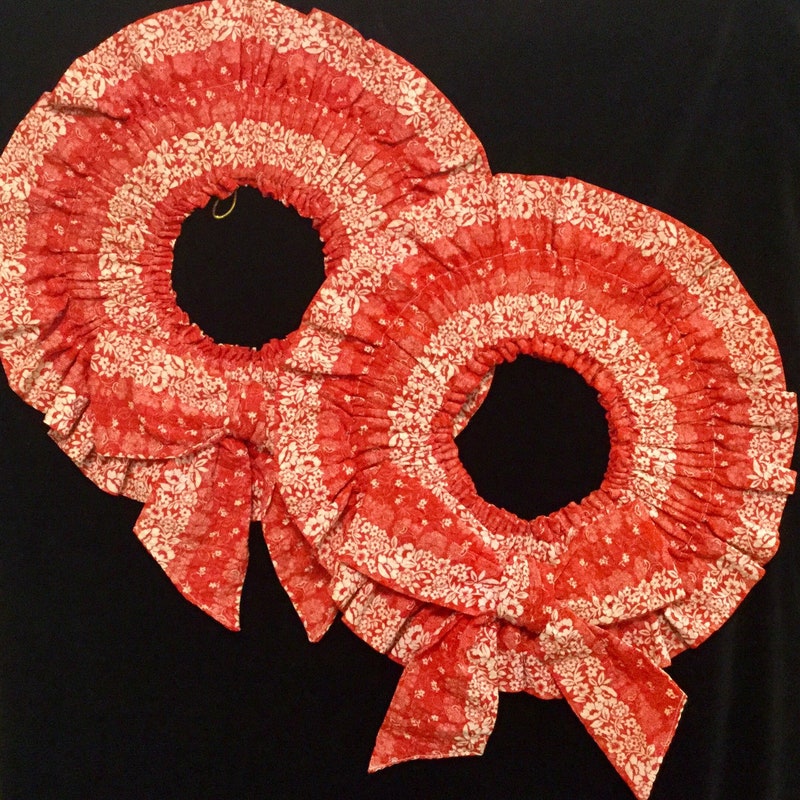 Fabric Wreath - Etsy