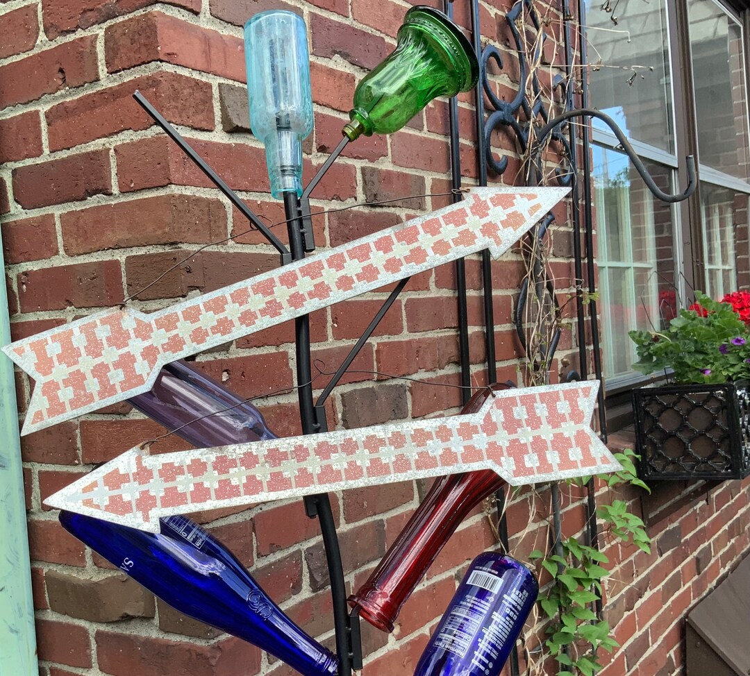 Arrow Sign/metal/thick Gauge Steel/painted/indoor & Outdoor Decor/large ...