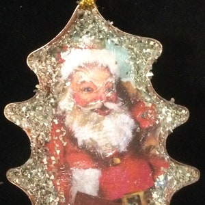 Copper Cookie-cutter Christmas Ornament/santa Claus-tree-bell-holly ...