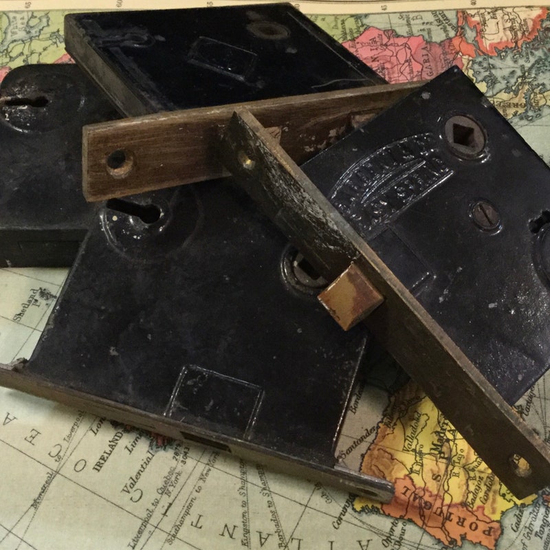 Antique Door Locks - Etsy