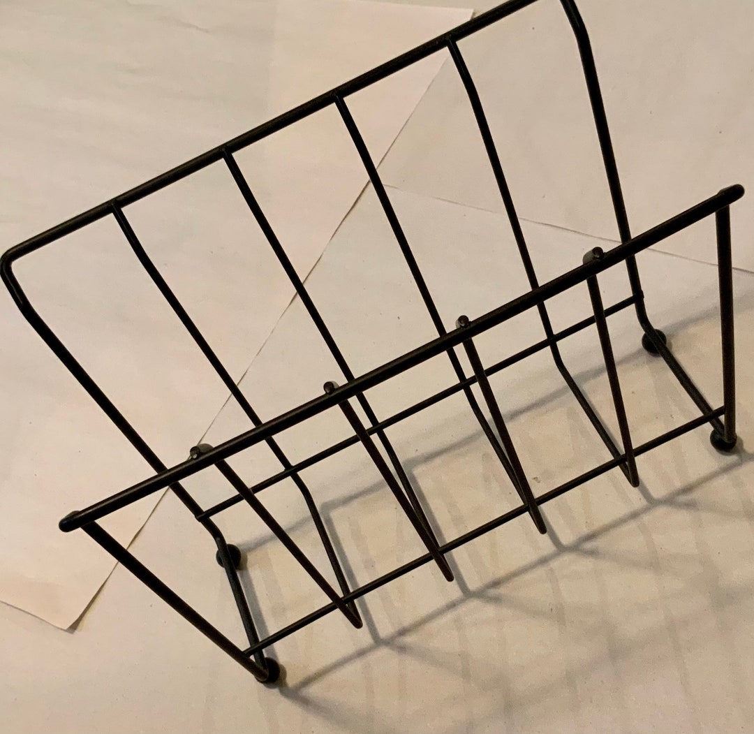 50s Magazine Rack/storage - Etsy