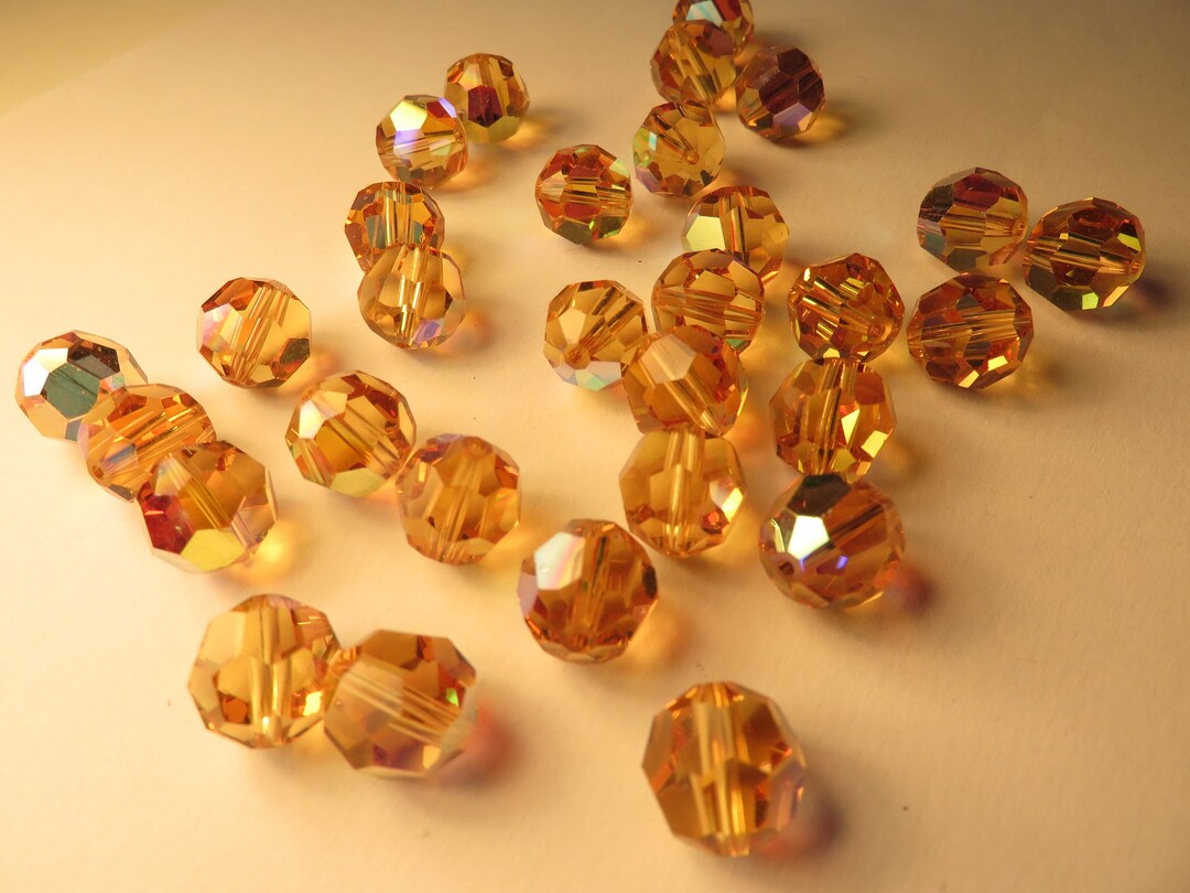 12 X Art 5000 Col LIGHT TOPAZ AB - 10 Mm - Etsy