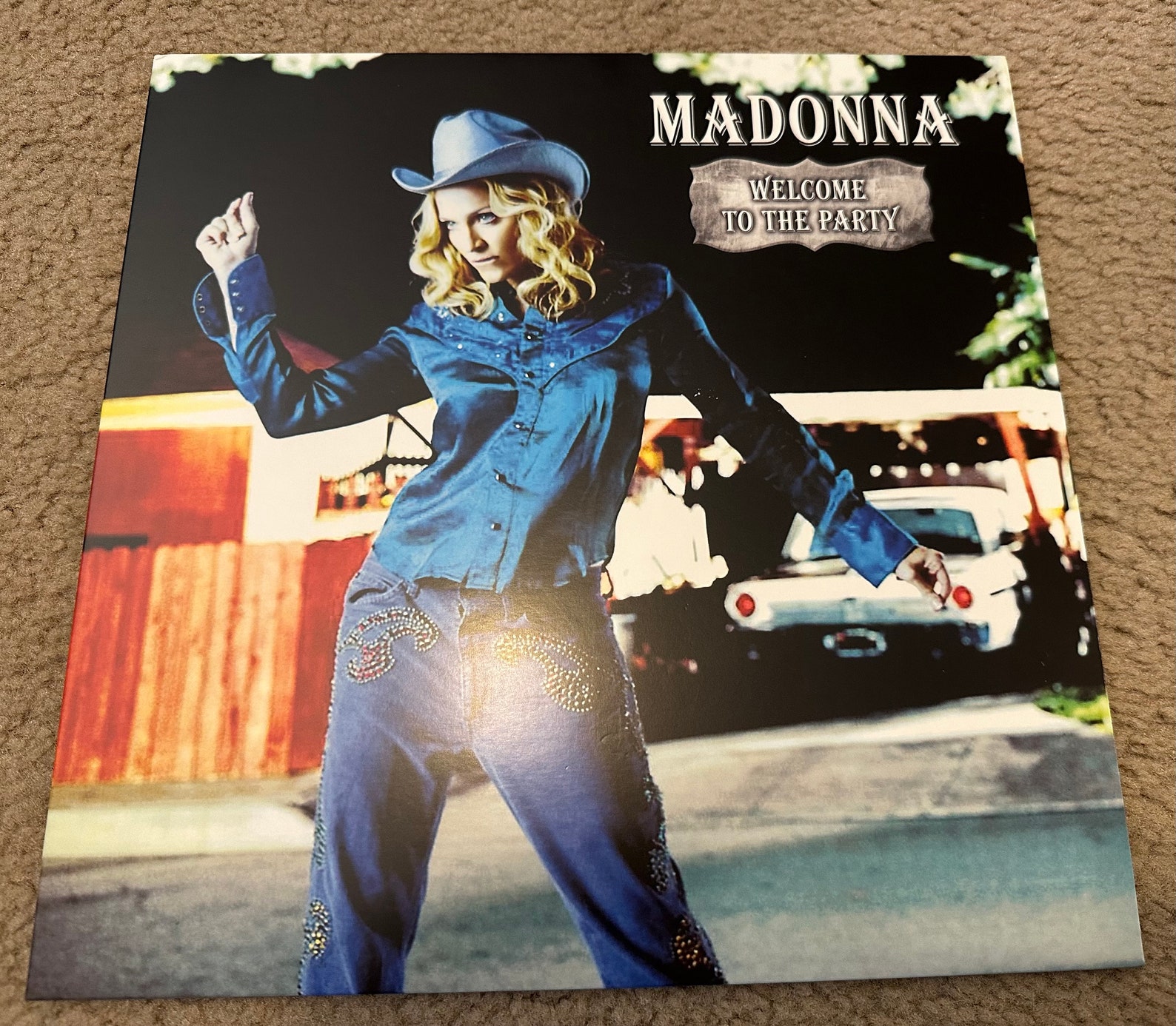 Madonna Welcome to the Party Rare Color Vinyl LP - Etsy