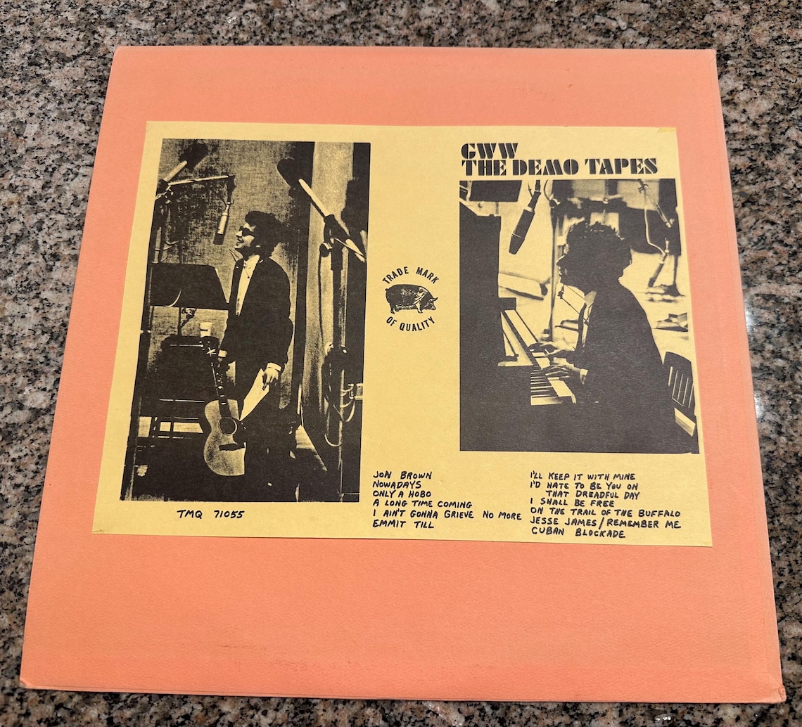 Bob Dylan GWW the Demo Tapes Rare LP. - Etsy