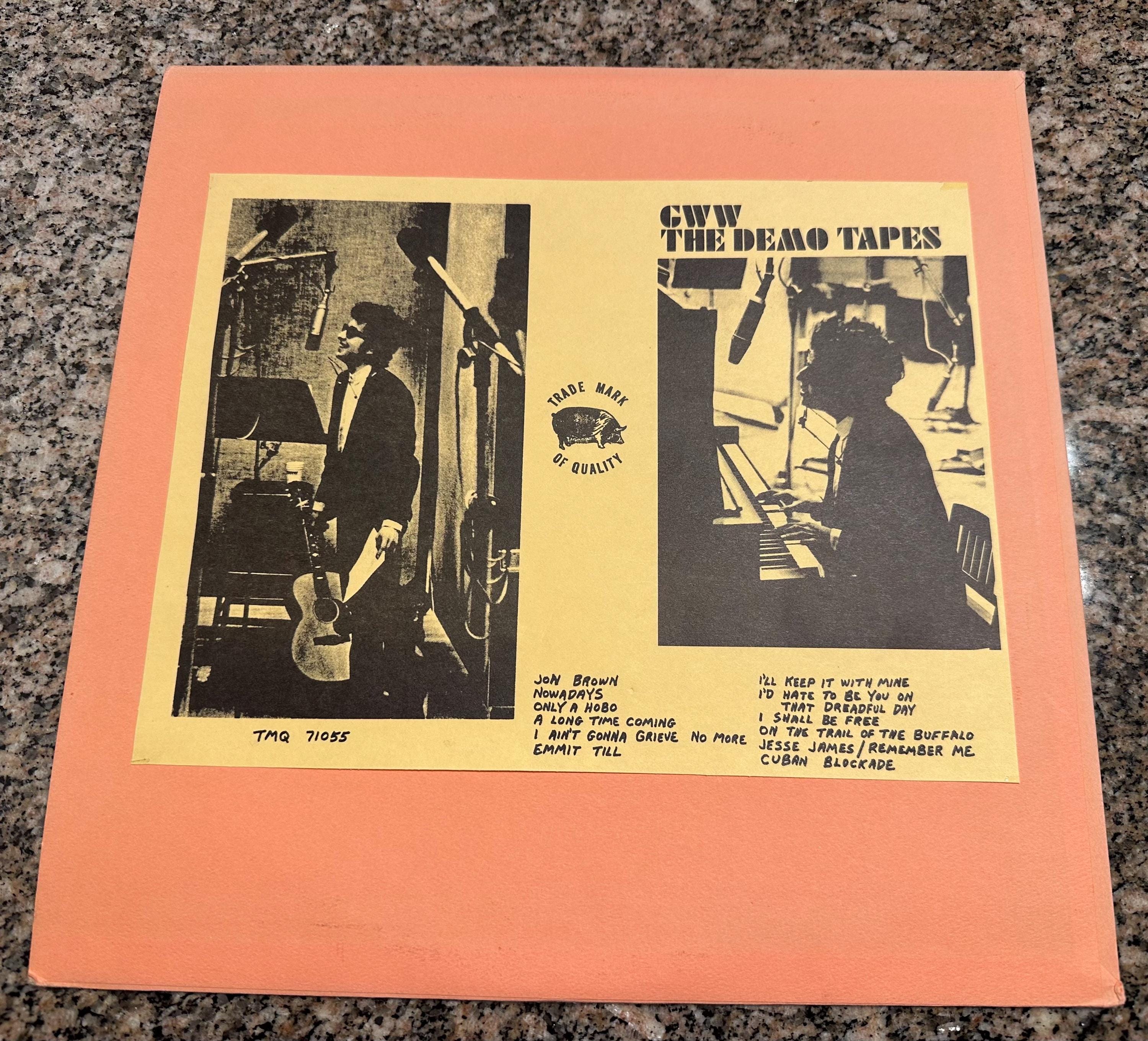 Bob Dylan GWW the Demo Tapes Rare LP. - Etsy