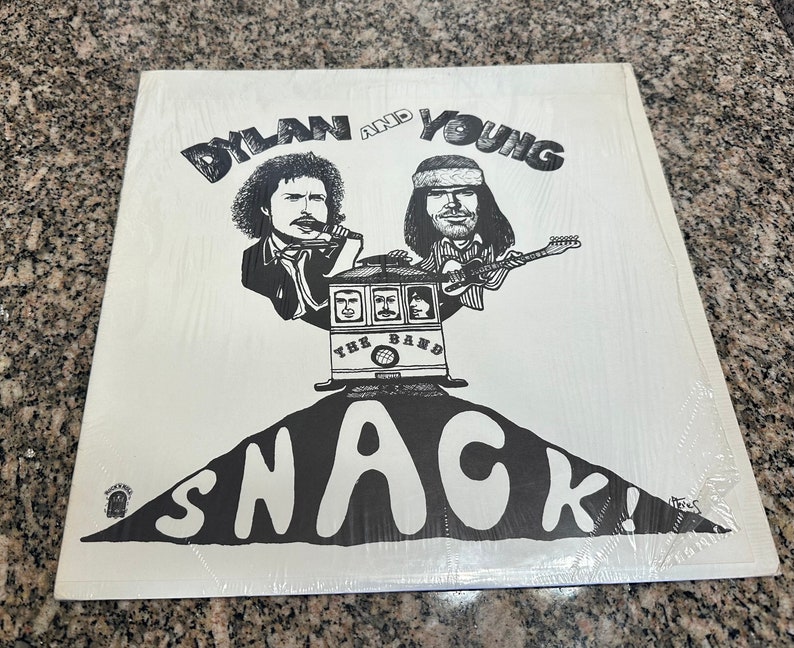 Neil Young Bob Dylan SF Snack. Rare Splatter Vinyl LP - Etsy