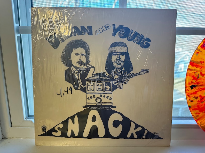 Neil Young Bob Dylan SF Snack. Rare Splatter Vinyl LP - Etsy