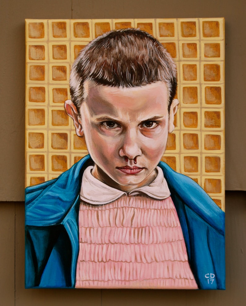 Stranger Things Portrait of Eleven | Etsy