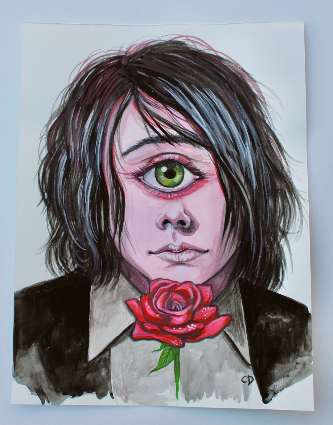 Goth Cyclops Portrait - Etsy