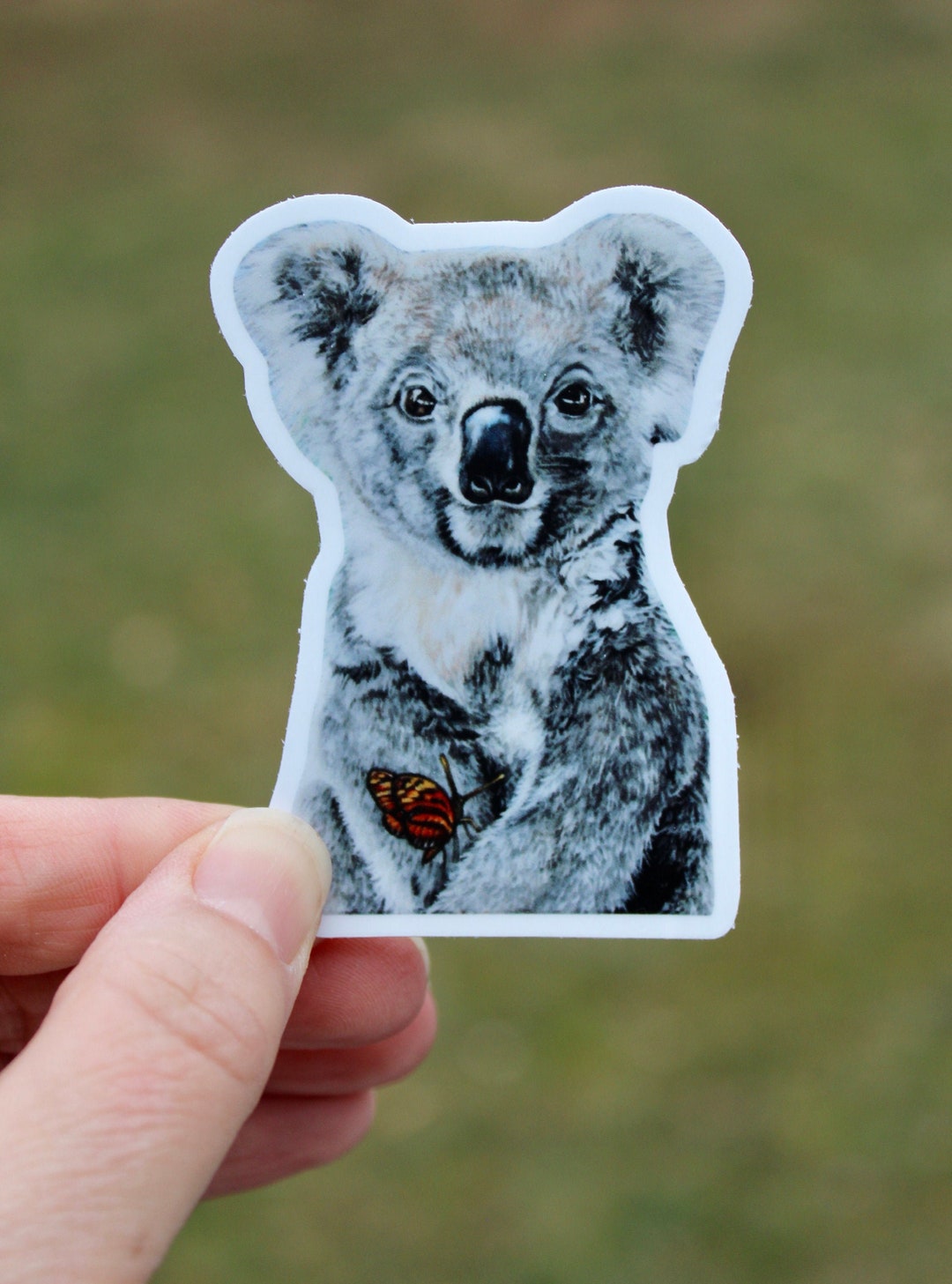 Koala Bear Vinyl Die Cut Sticker - Etsy