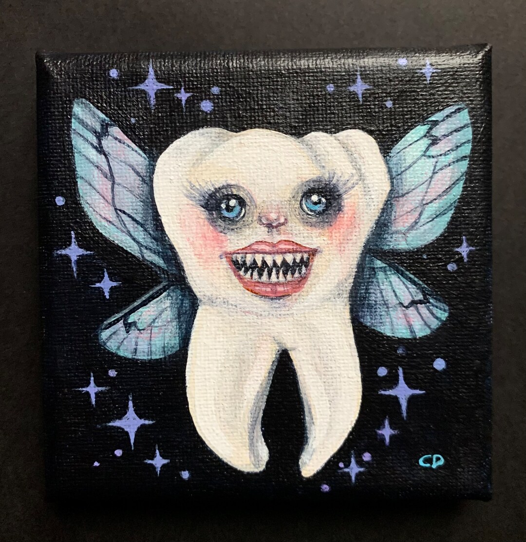 The Tooth Fairy Original Painting - Etsy