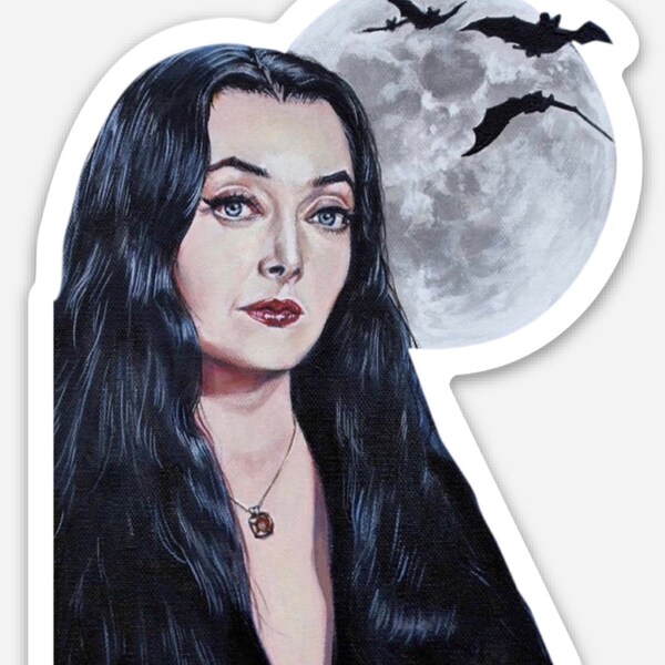 Morticia Addams - Etsy