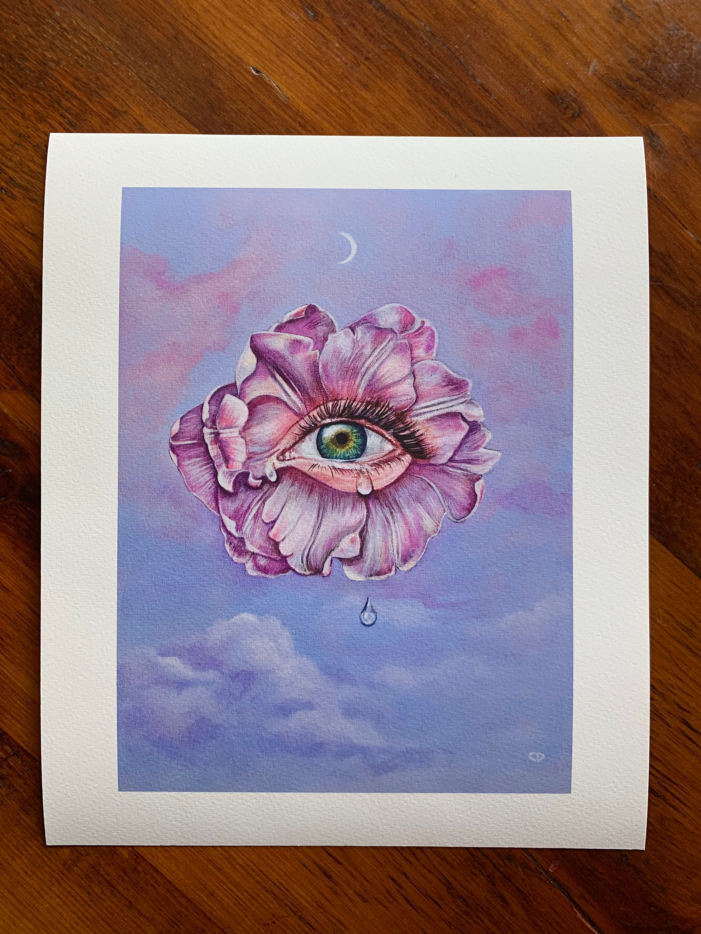 Crying Eye Painting