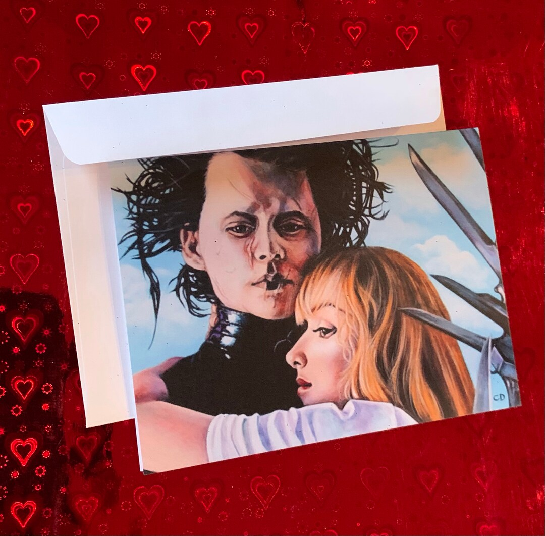 Edward Valentine Card - Etsy