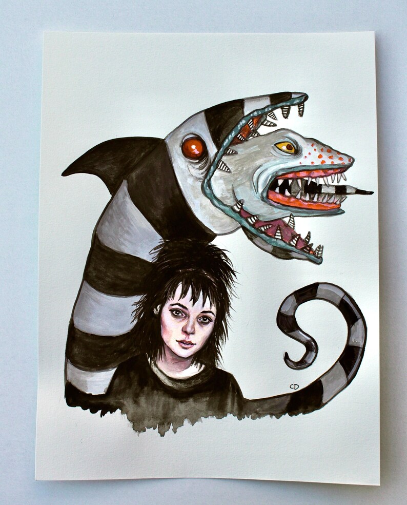 Sandworm With Lydia Painting - Etsy