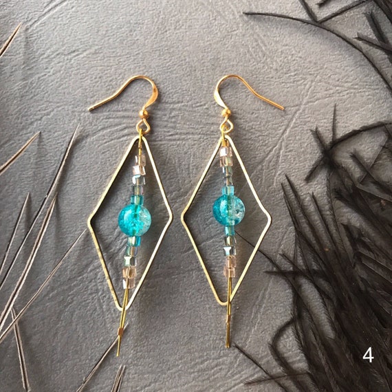Hanging earrings designs store