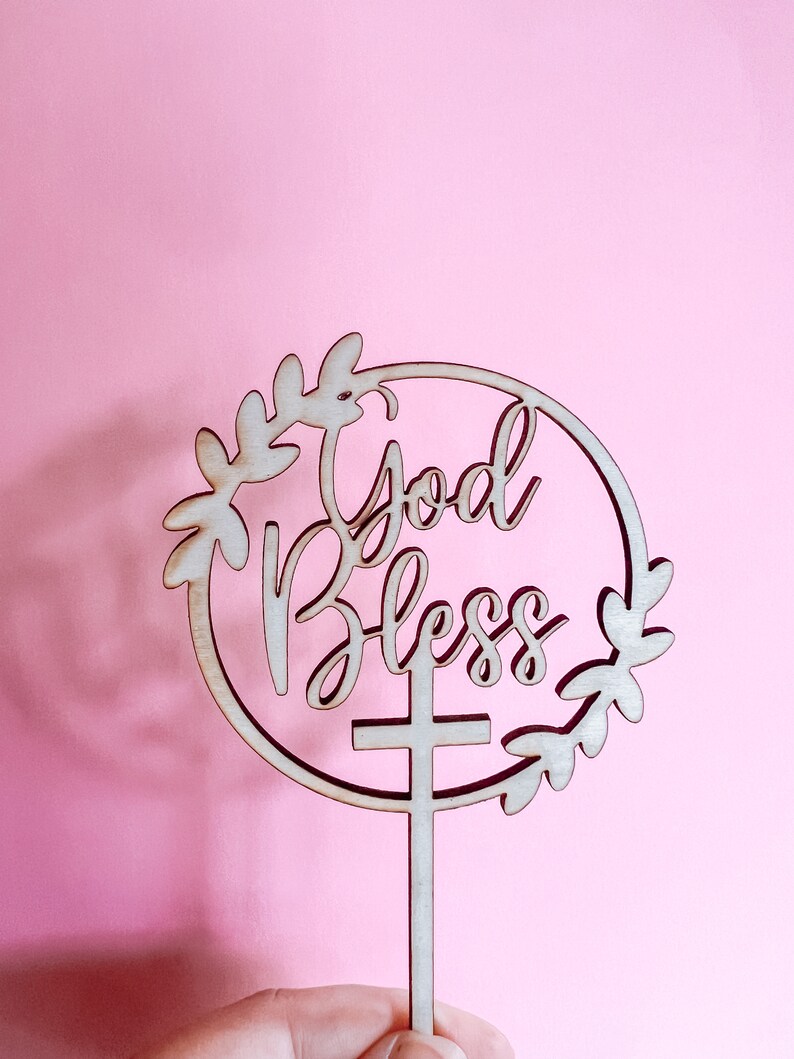 God Bless SVG, PNG Digital Files | Cut File, Print File, Cricut, Cake ...