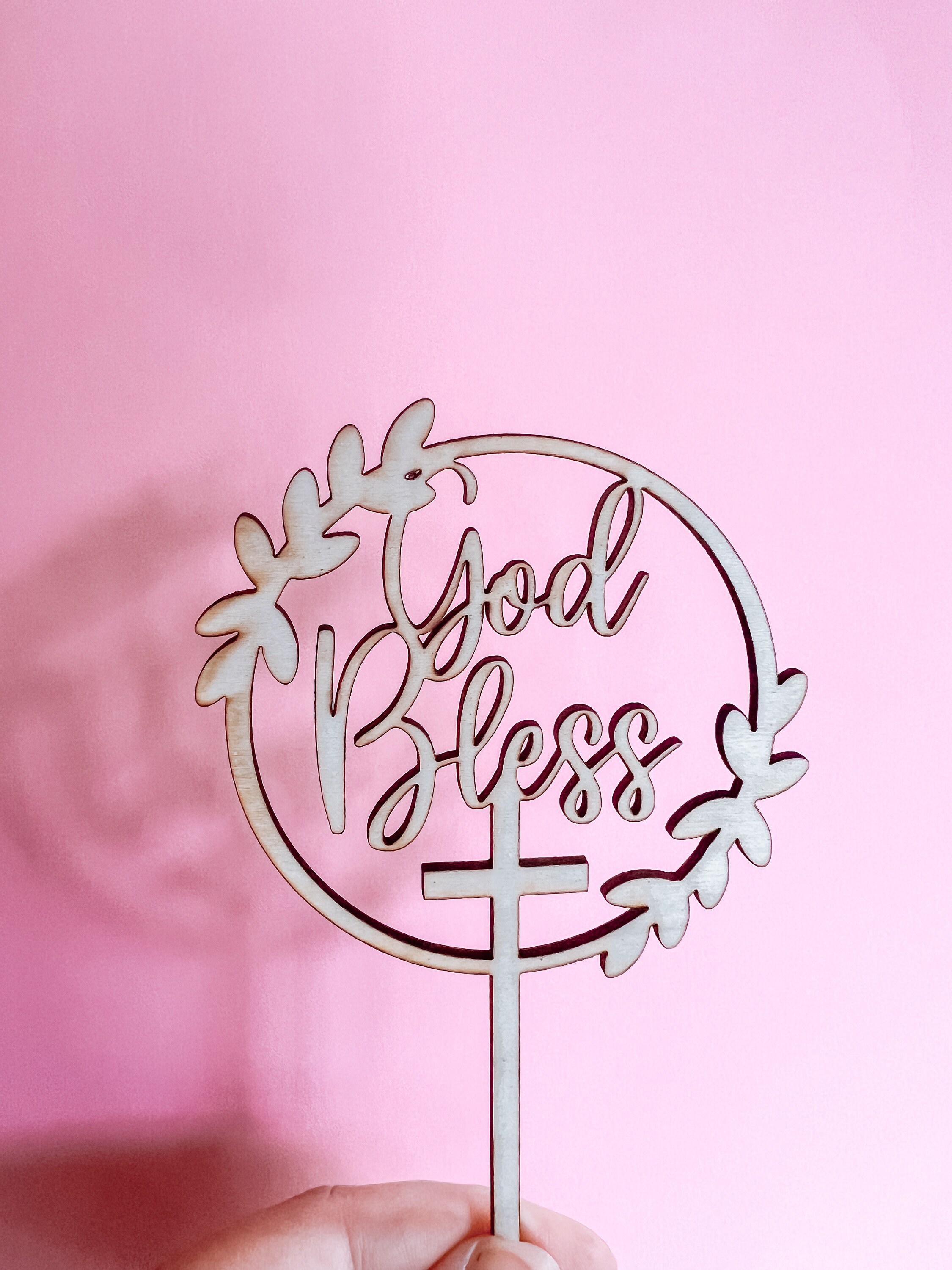 God Bless Svg Png Digital Files Cut File Print File Cricut Cake Toppers Decals Etsy