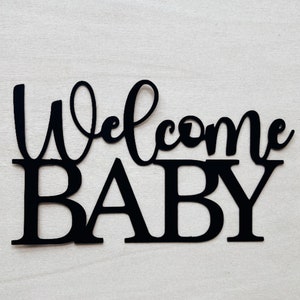 Welcome Baby SVG, PNG Digital Files | Cut File, Print File, Cricut ...