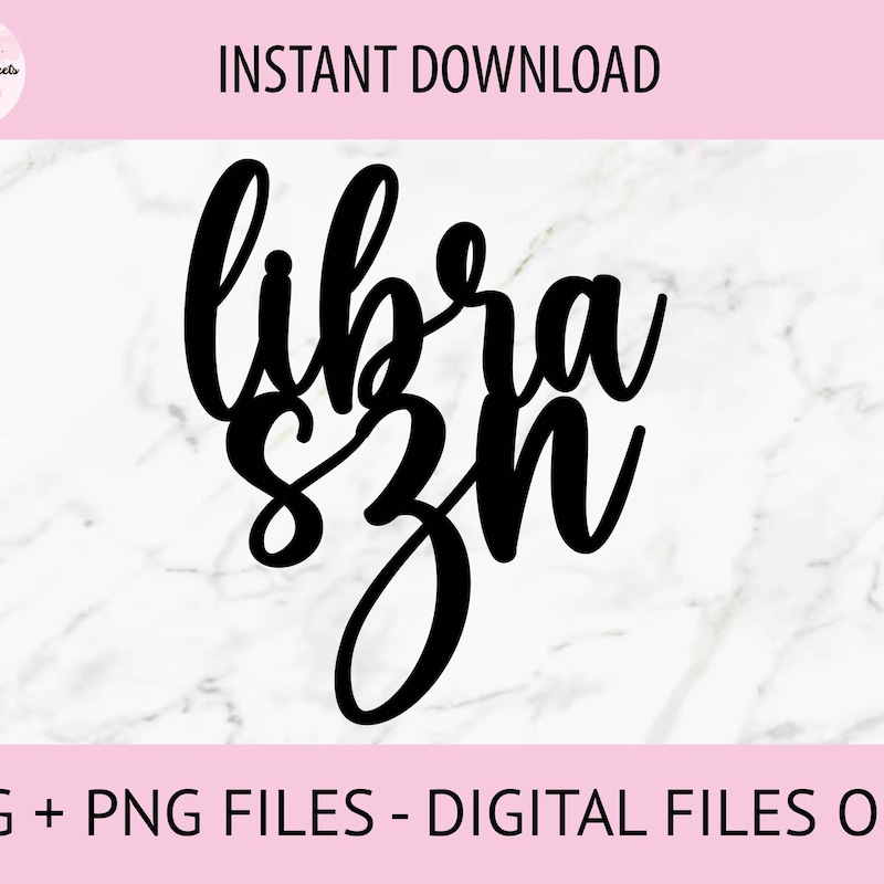 Libra Print - Etsy