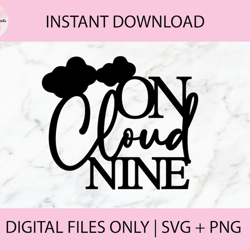 Cloud Nine Clip Art - Etsy