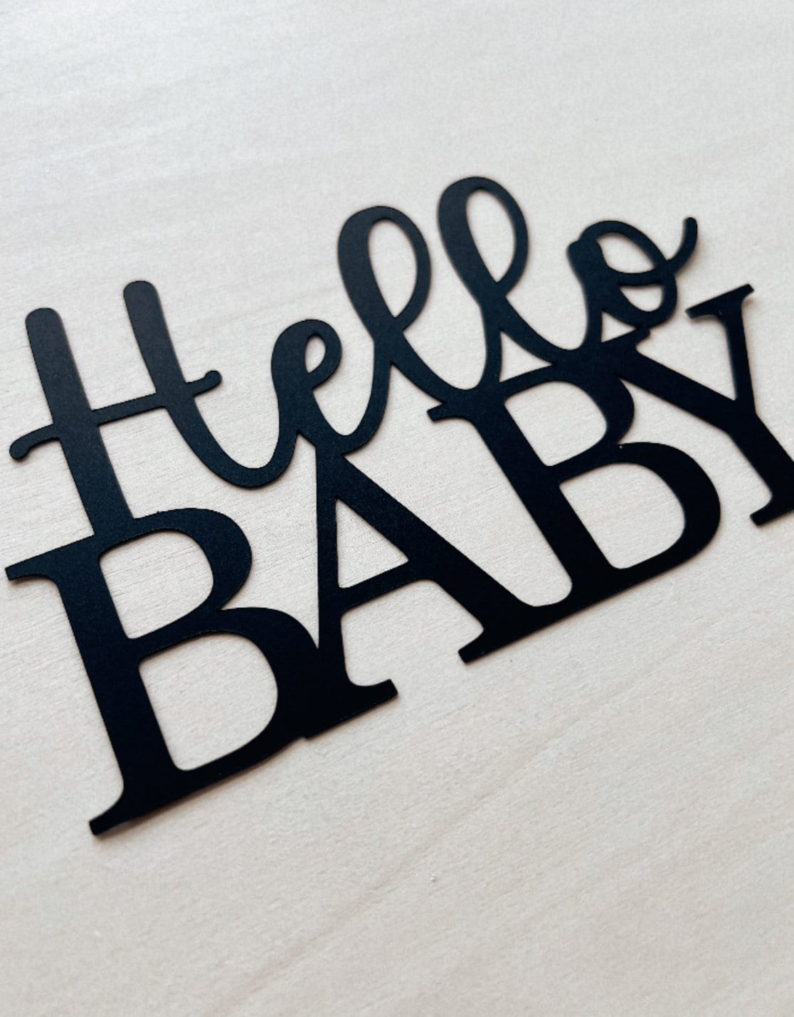 Hello Baby SVG, PNG Digital Files Cut File, Print File, Cricut, Laser ...
