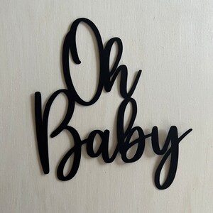 Oh Baby SVG, PNG Digital Files | Cut File, Print File, Cricut, Cake ...