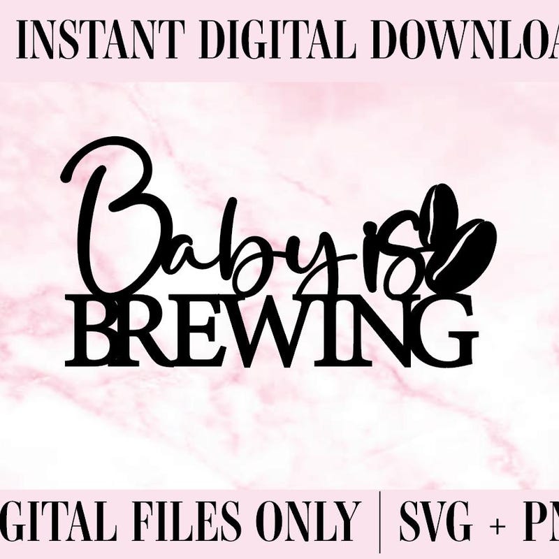 Baby is Brewing Pattern - Etsy UK