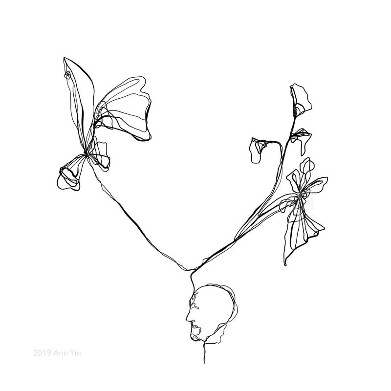 Continuous Line Art - Etsy