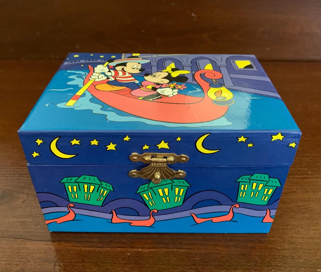 Kreisler Disney Minnie Mouse Musical Jewelry Box. Rotating Minnie ...