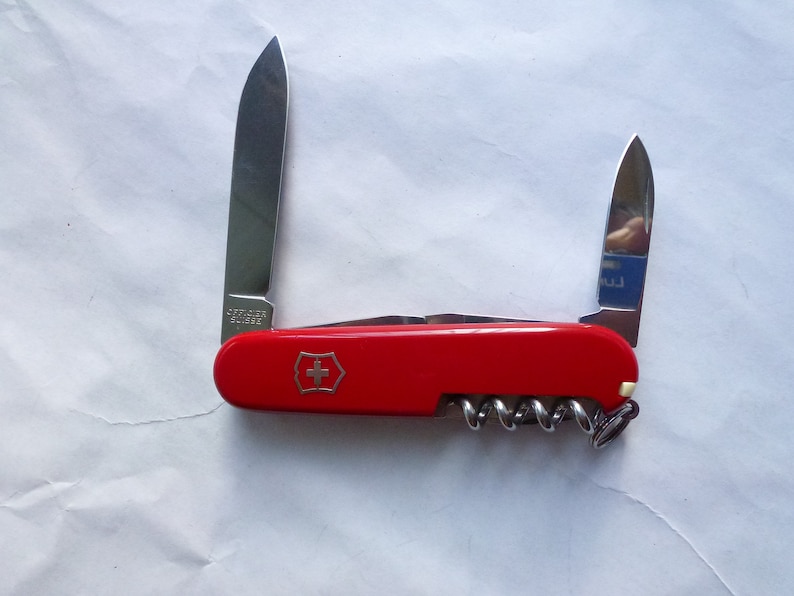 Vintage Swiss Army Knife Officier Suisse Victorinox Rostfrei - Etsy