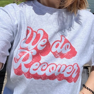 We Do Recover Grey Retro Vintage T-shirt - Etsy