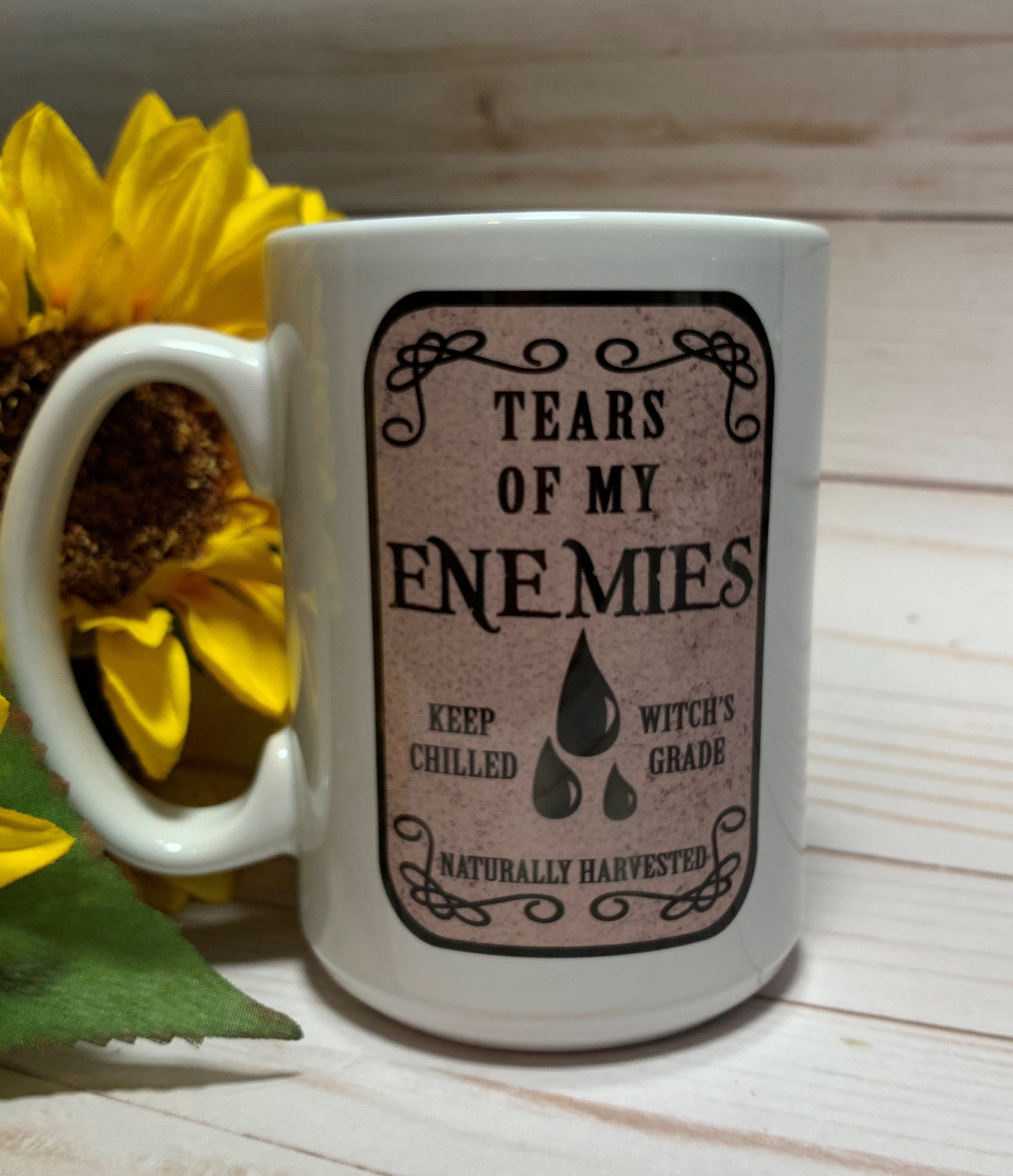 Tears of My Enemies 15 Oz Mug - Etsy
